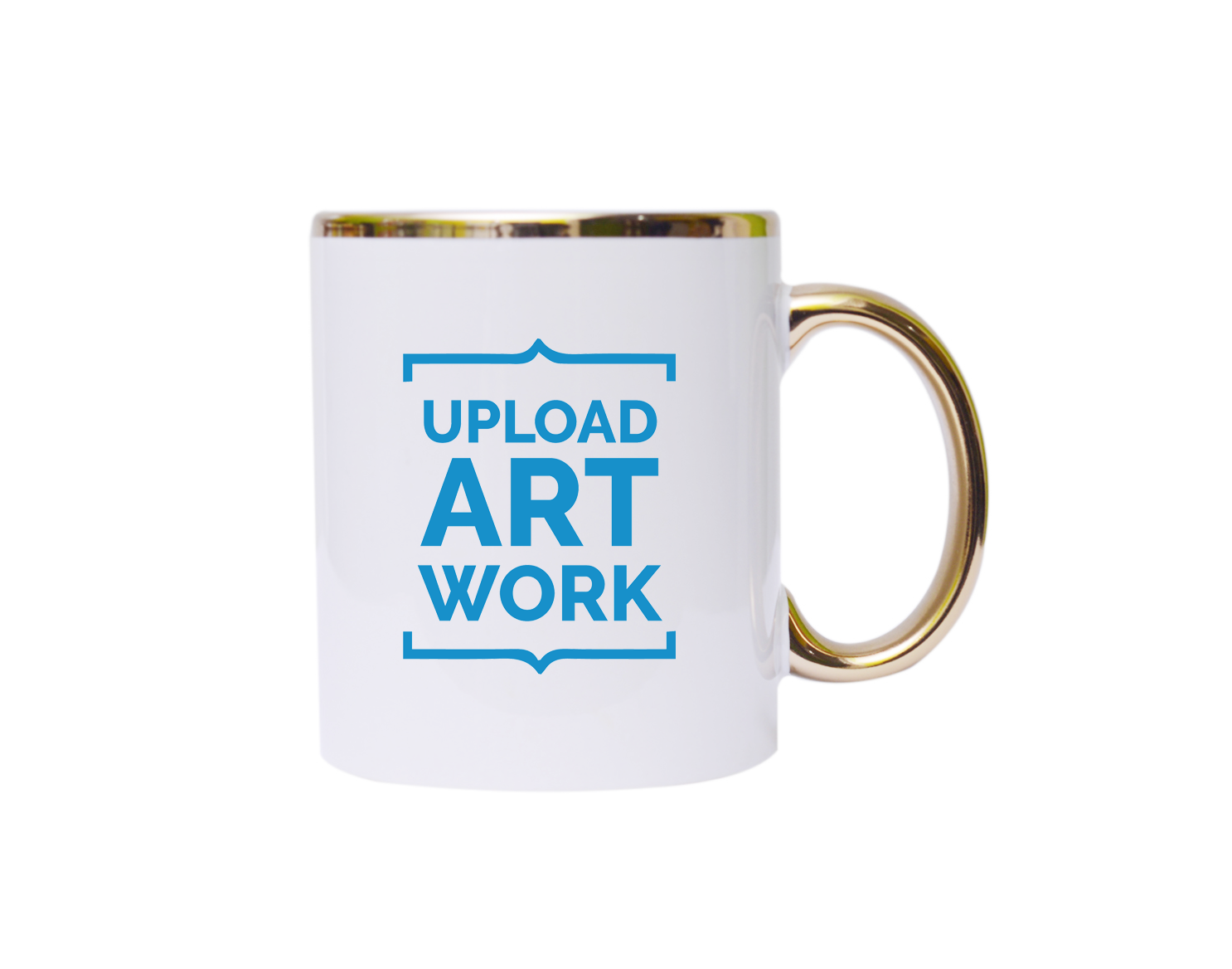 Mug with Gold Rim - Sapatuu