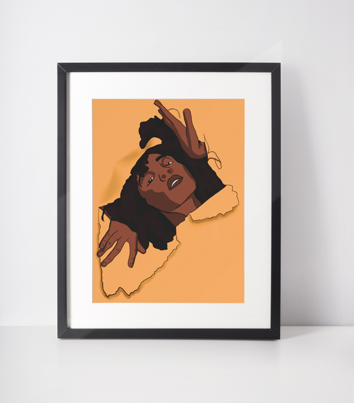 Break Out Wall Frame - Sapatuu