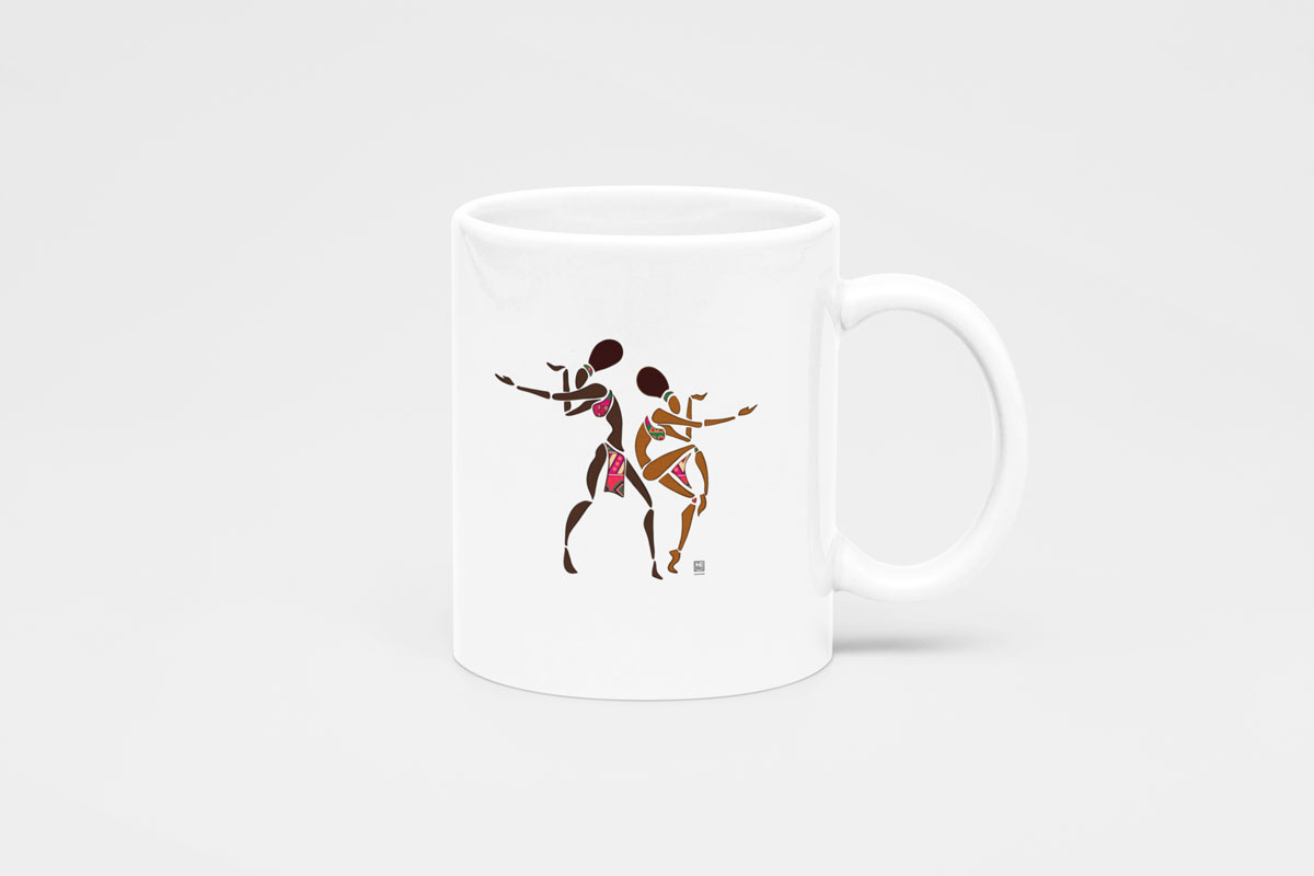 Two dancers Cup - Sapatuu